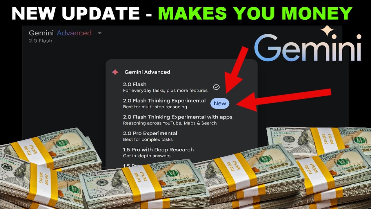 Google Gemini AI Updates Will Make You Money Fast! - YouTube