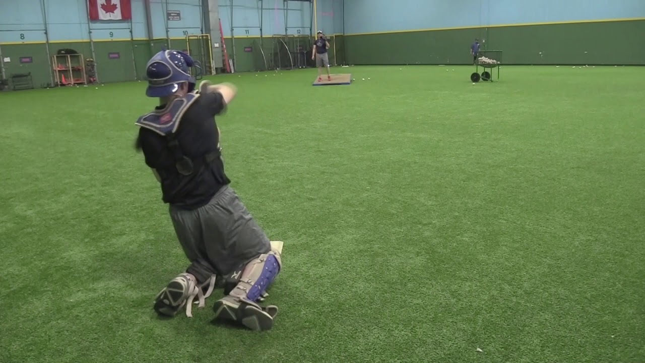 Bayley Hartl Pitching, behind catcher view - YouTube