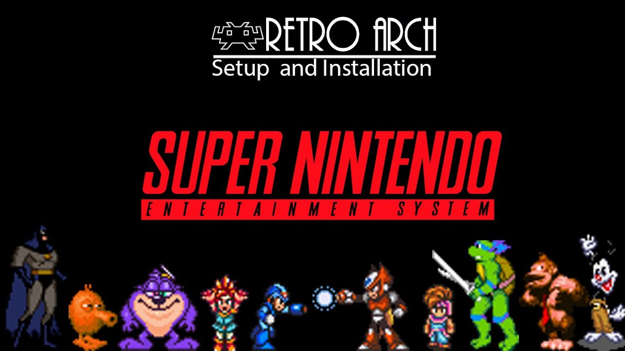 RetroARCH | SNES | Core Setup + Thumbnails + BIOS in Description - YouTube