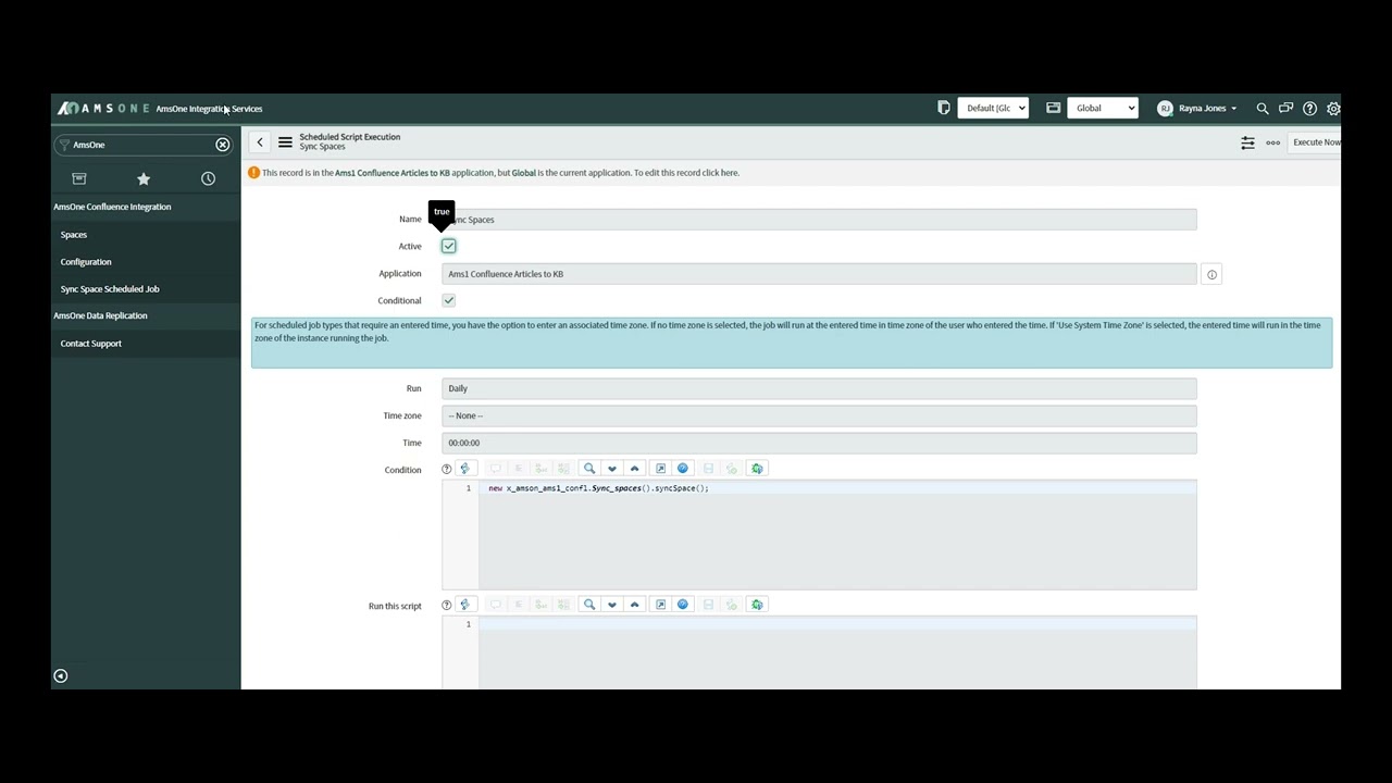Amsone confluence ServiceNow Integration / Migration - YouTube