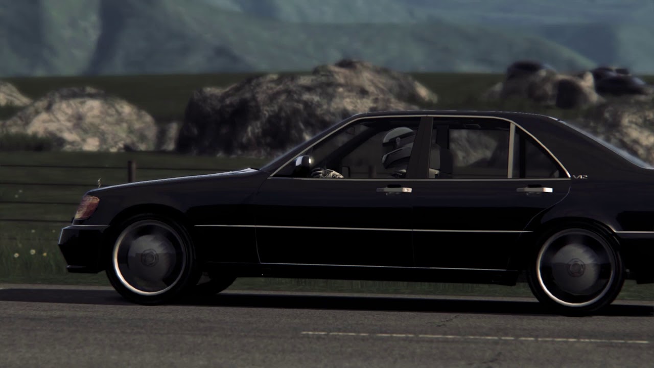 Mercedes W140 S70 AMG - Assetto Corsa Drifting - YouTube