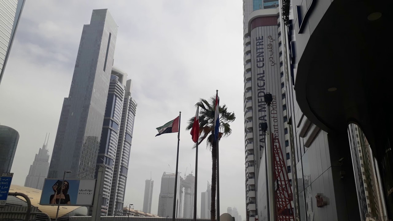 Rotana Towers .. Sheikh Zayed Road - YouTube