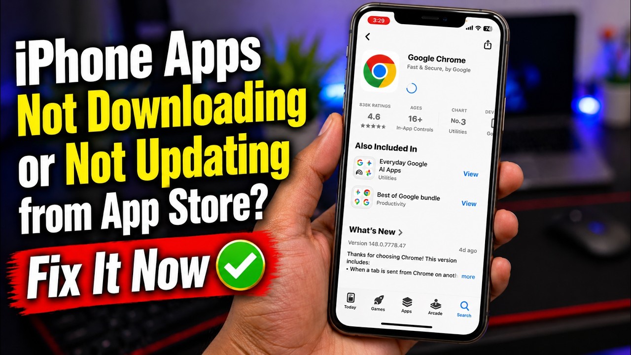 iPhone Apps Stuck on Waiting? Fix App Store Download Problem - YouTube
