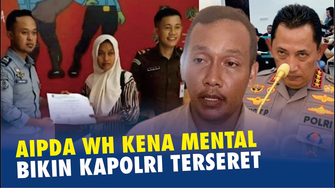 🔴SUDAH KAPOLRI TERSERET Aipda WH Mengemis Maaf Supriyani, Kena Mental ...