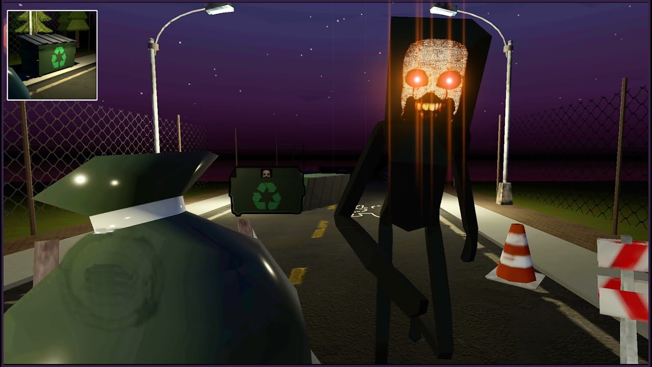 Obby Horror - Dumpster Night | Scary Gameplay with Hindi Commentary ...