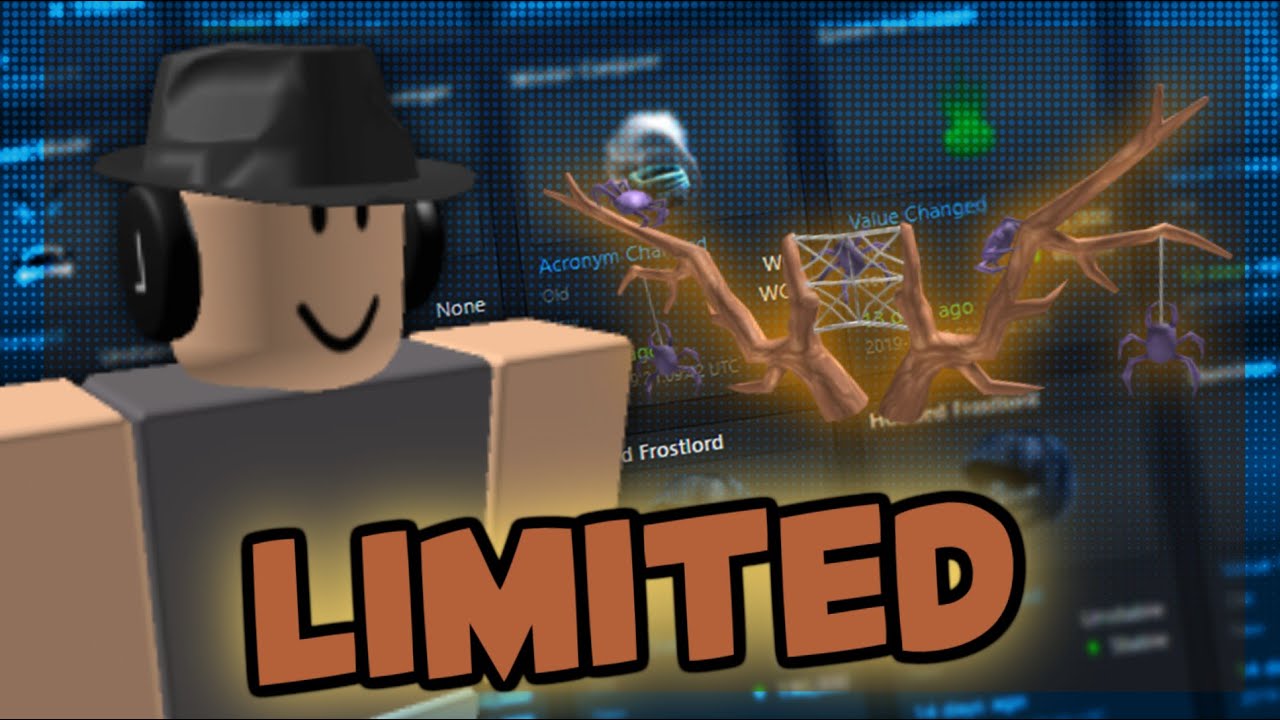 Roblox New Spider Antlers Limited - YouTube