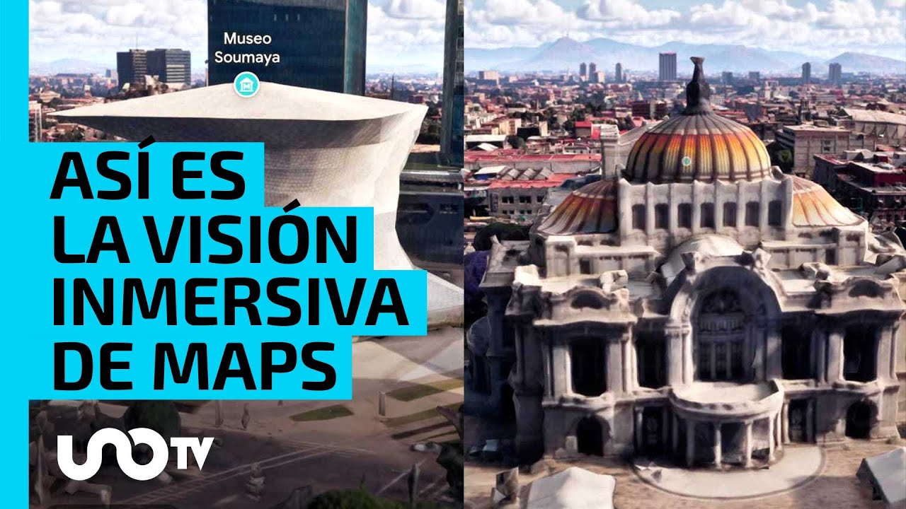 Google Maps llega con su “visión inmersiva” para navegar por sitios ...