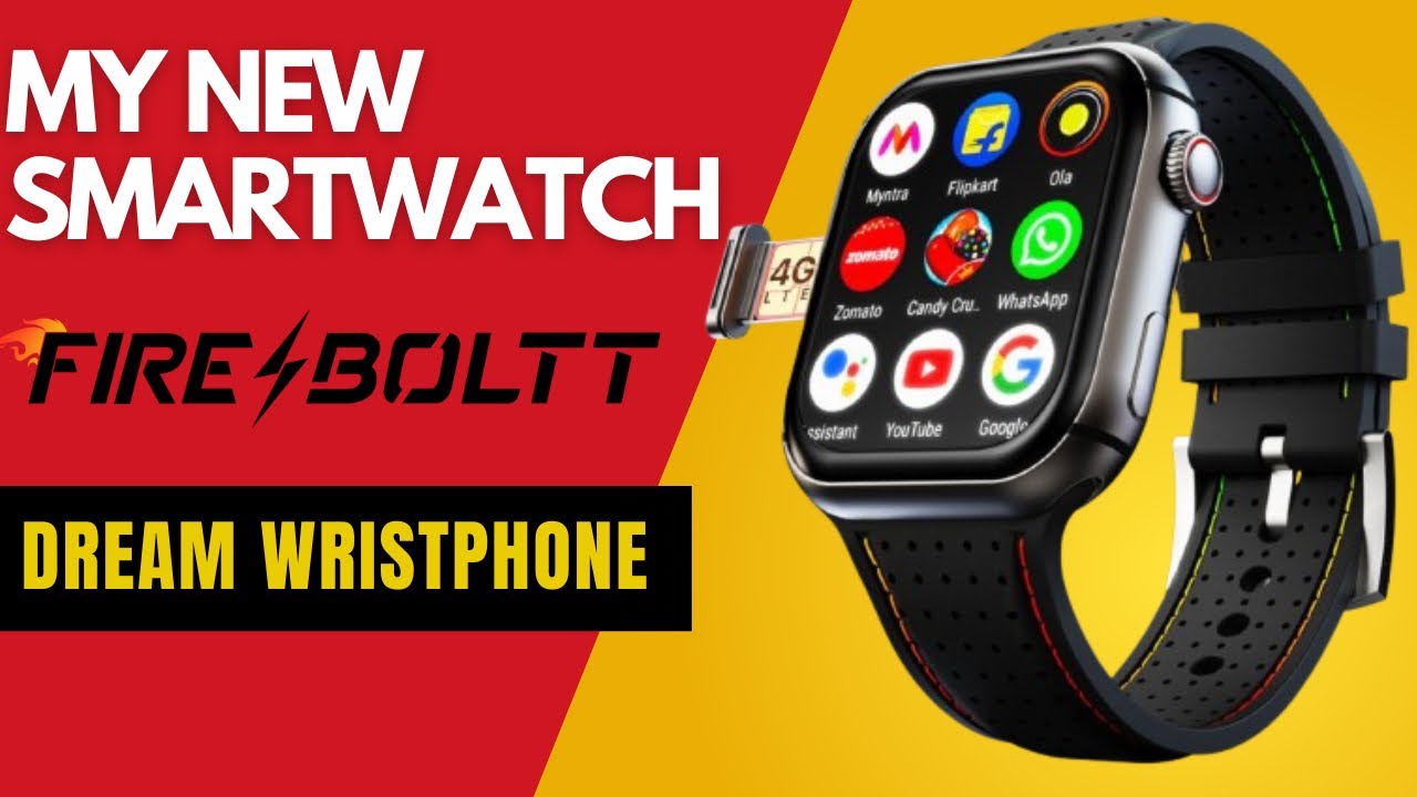 Fire-Boltt Dream Wristphone: The Smartwatch of My Dreams! - YouTube