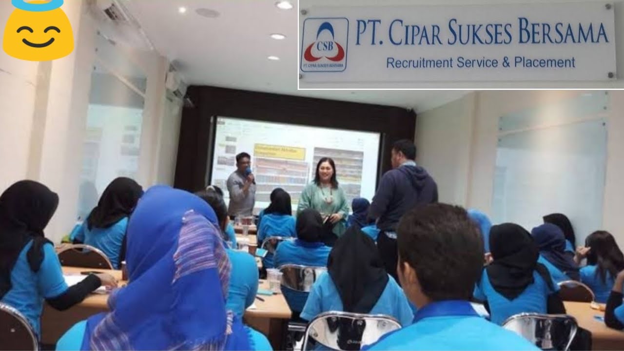 INFO LOWONGAN KERJA PT CIPAR SUKSES BERSAMA - YouTube