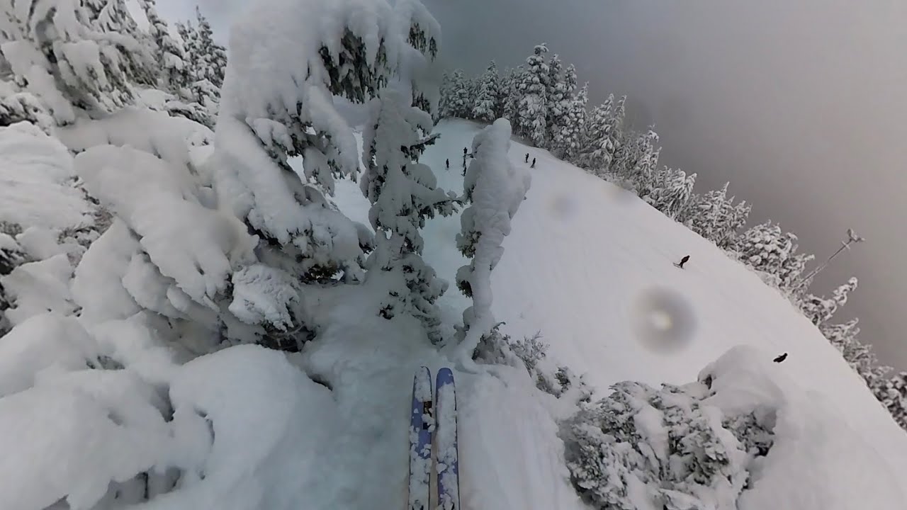 Alyeska FINALLY got snow! | Powder day at Alyeska Resort - YouTube