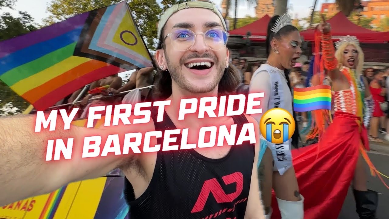 GAY PRIDE in Barcelona was EVERYTHING 🏳️‍🌈💖 + Real talk over lasagna 🍝 ...