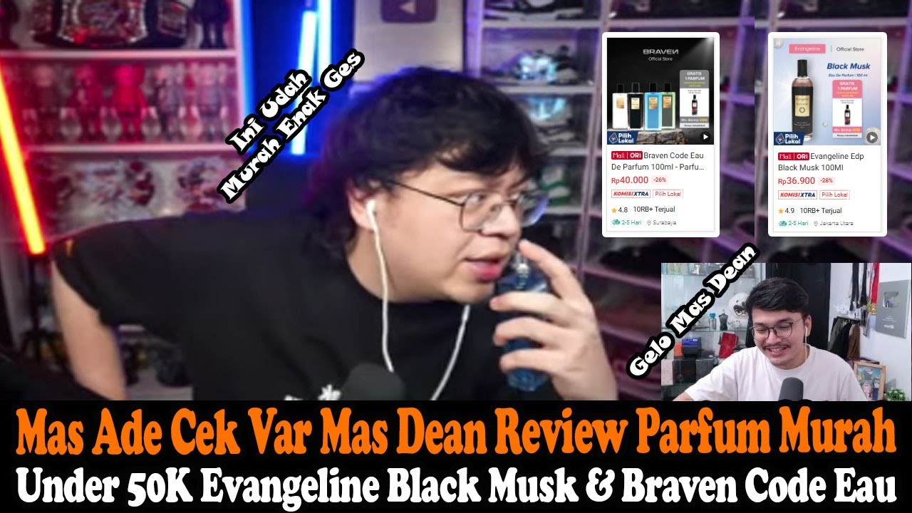 Mas Ade Cek Var Mas Dean Review Parfum Murah Under 50K Evangeline Black ...