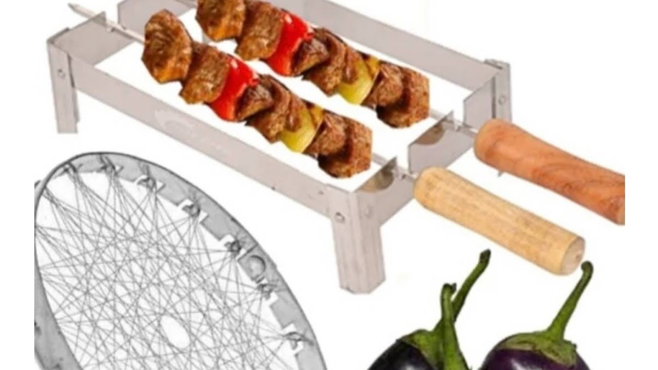 Barbeque Small Grill Stand For Gas Stove || Gas Tandoor || Grill For ...