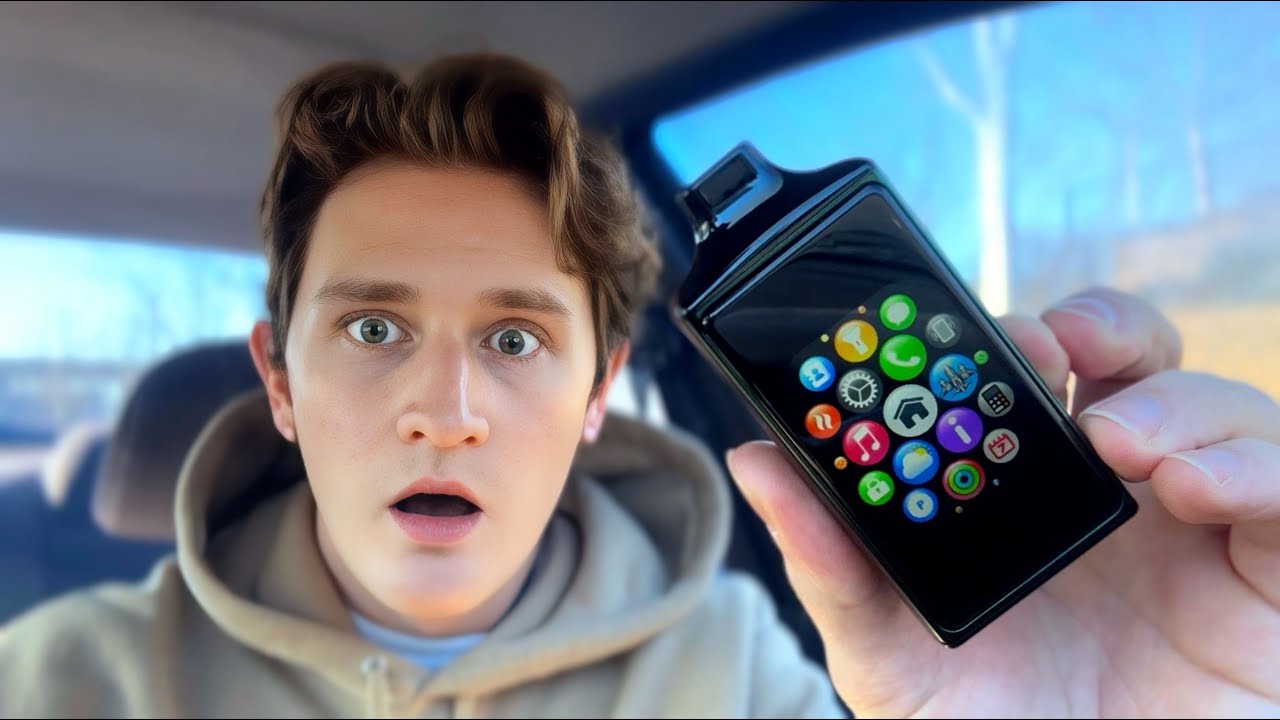 V-Pod S | This Vape is ACTUALLY a Phone... - YouTube