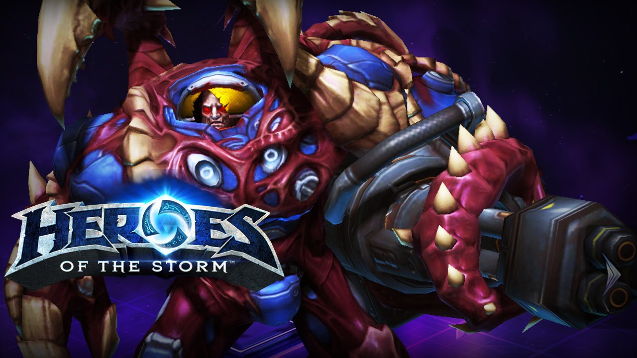 ♥ Heroes of the Storm (Gameplay) - Tychus, Infested Marine - YouTube