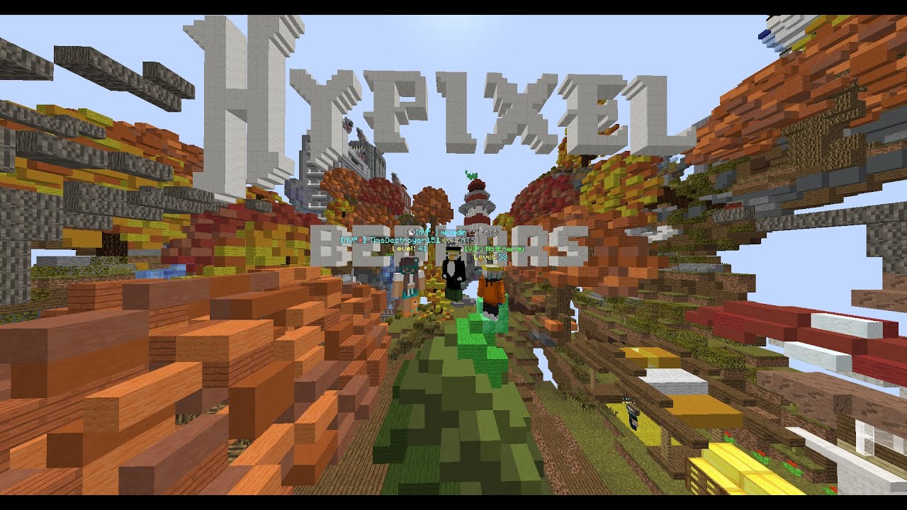 doing random stuff on hypixel - YouTube