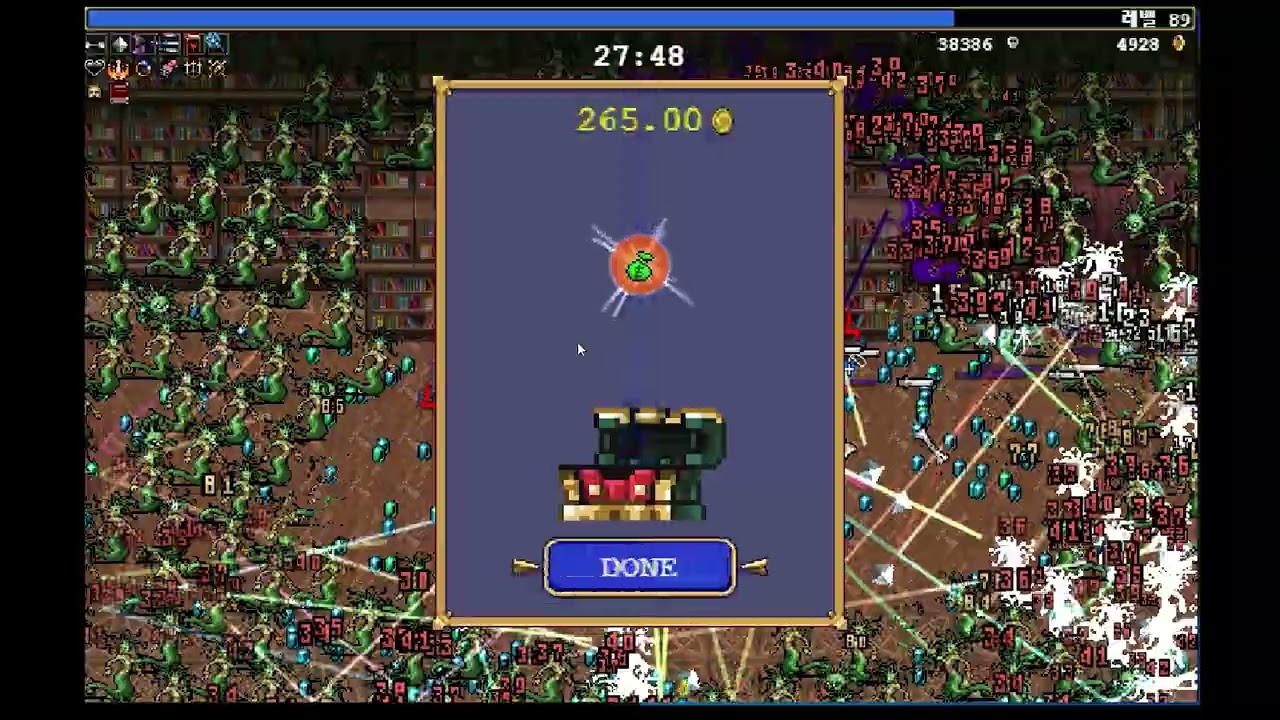 뱀파이어 서바이벌 룬추격자 제자리 사냥 Vampire Survivors Runetracer - YouTube