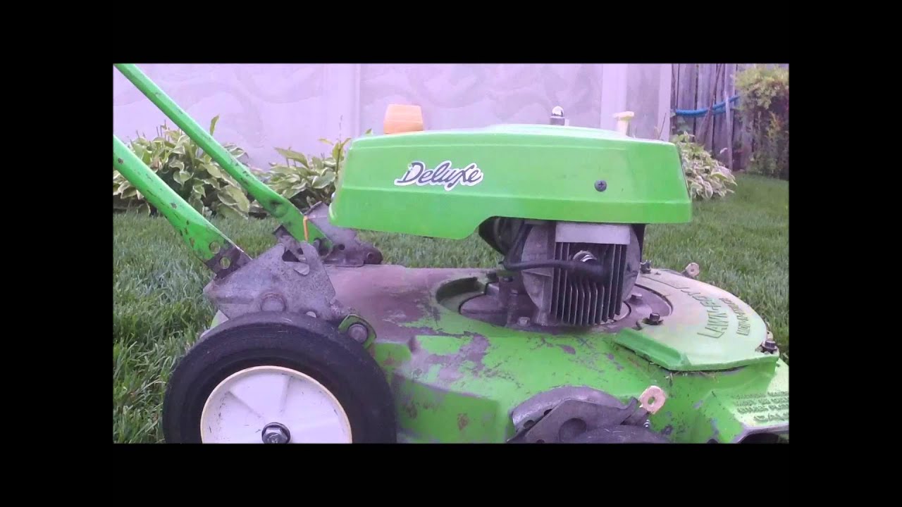 1973 Lawnboy 5239B, Ryobi 700r and Stihl BG 55 In Action - YouTube