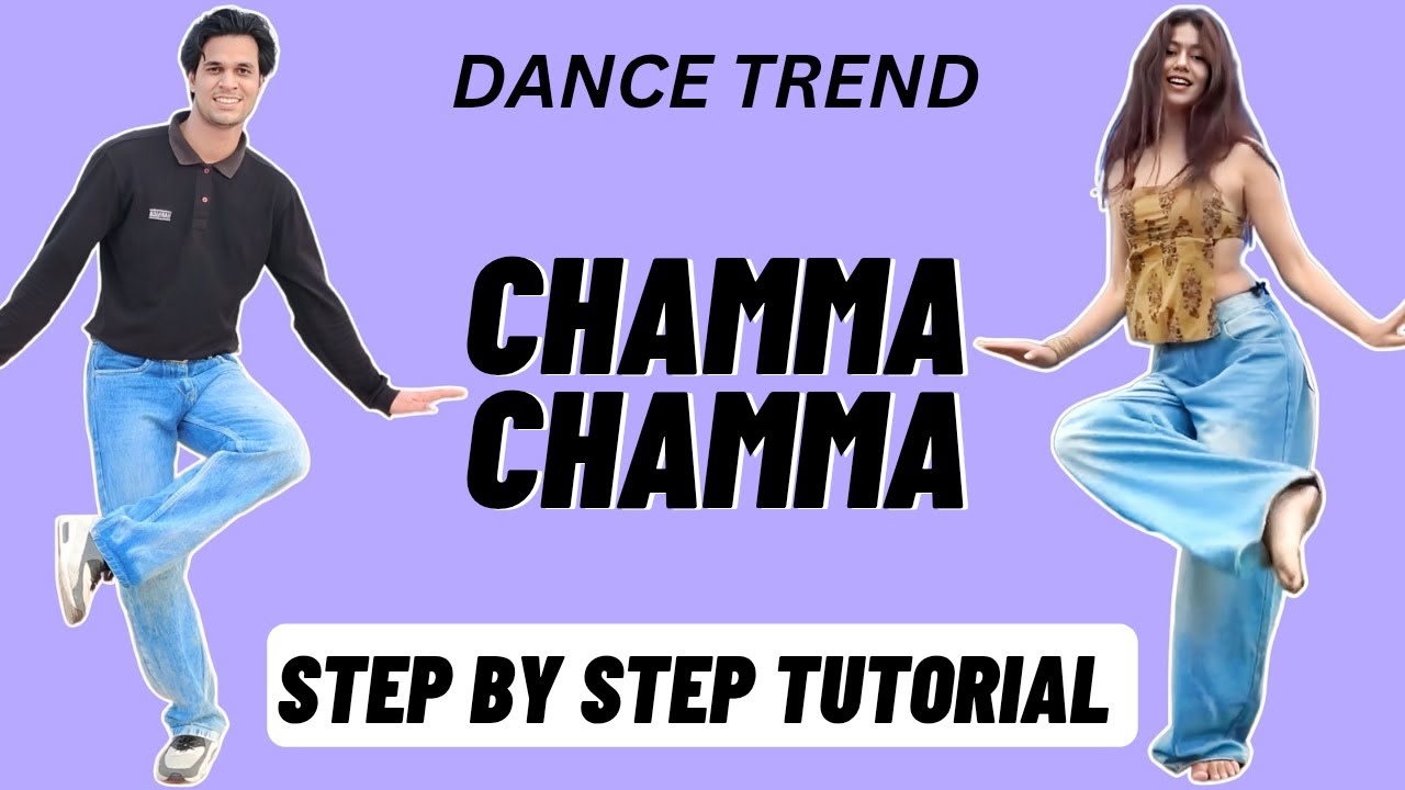 Chamma Chamma Reels Dance Trend Tutorial | Chamma Chamma Instagram ...