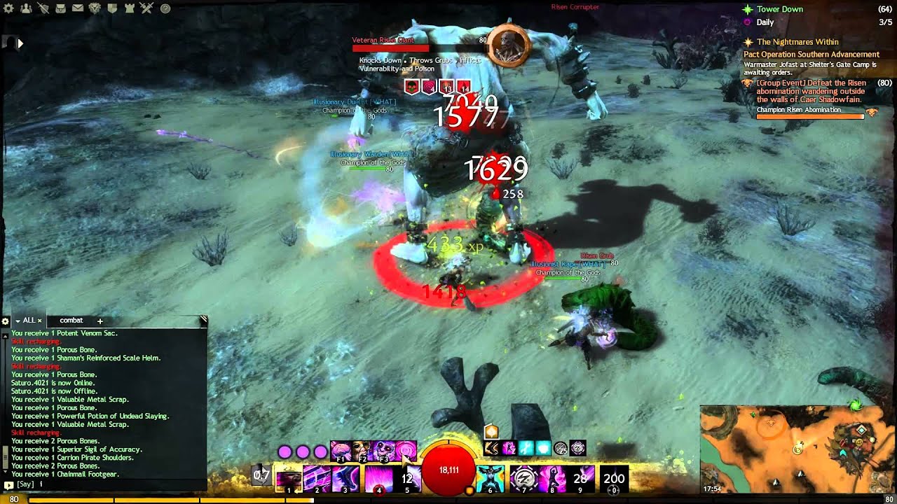 Guild Wars 2 Mesmer DPS Build In Action 30sec Kill - YouTube