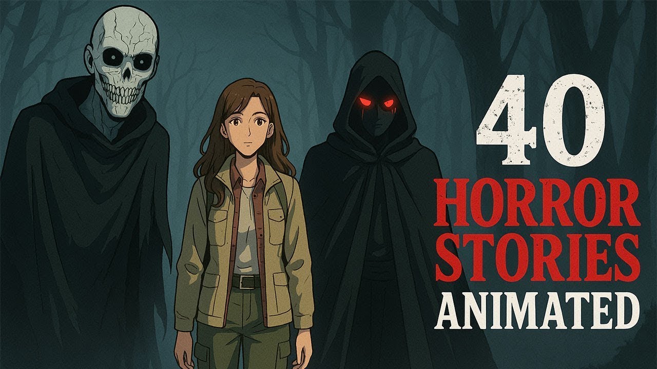 40 Horror Stories Animated | Black Fog Animations - YouTube