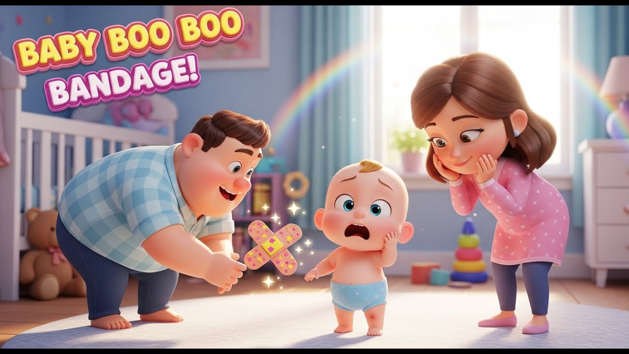 Baby Boo Boo Bandage – Funny Kids Learning Story | No Lying, No Wasting ...