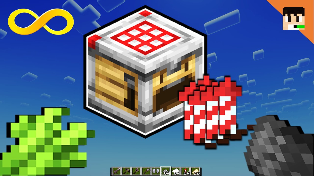 NOVA FARM de FOGUETINHOS com AUTOCRAFT. MINECRAFT BEDROCK e JAVA - YouTube