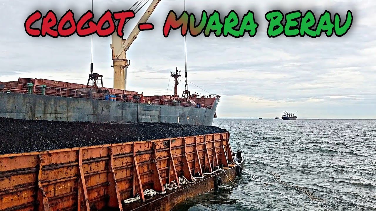 Muatan Dari Jetty Maduchon Bongkar di Muara Berau Samarinda - YouTube