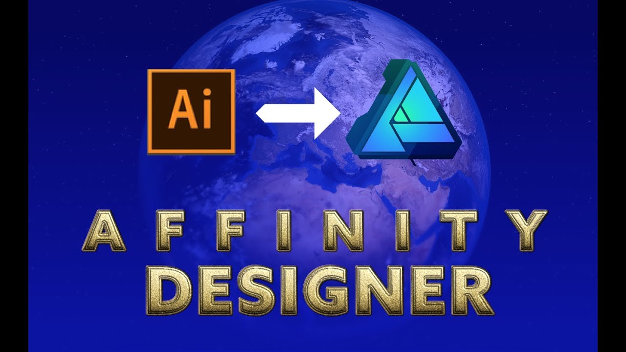 Affinity Designer! The Basics and Differences Between Adobe Illustrator ...
