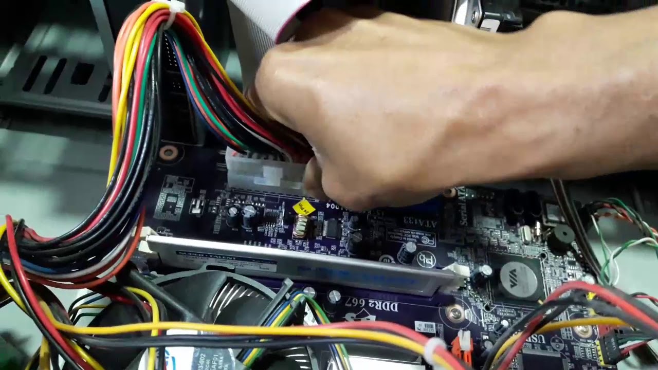 desconectar cables de PC - YouTube