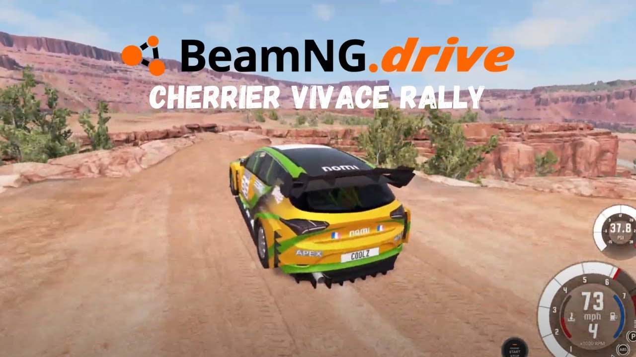 Cherrier Vivace Rally - BeamNg - YouTube