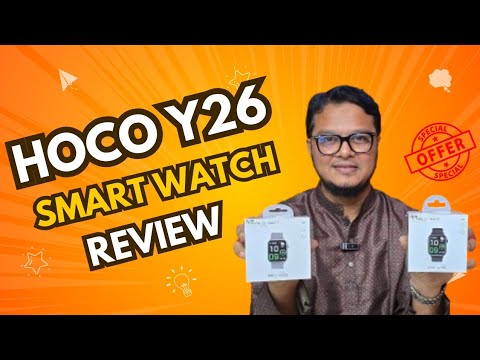 Hoco Y26 Smart Watch 🔥 Best Real Smartwatch 🔥 Smart Watch Price in Bangladesh 🔥 Stylish Smart ...