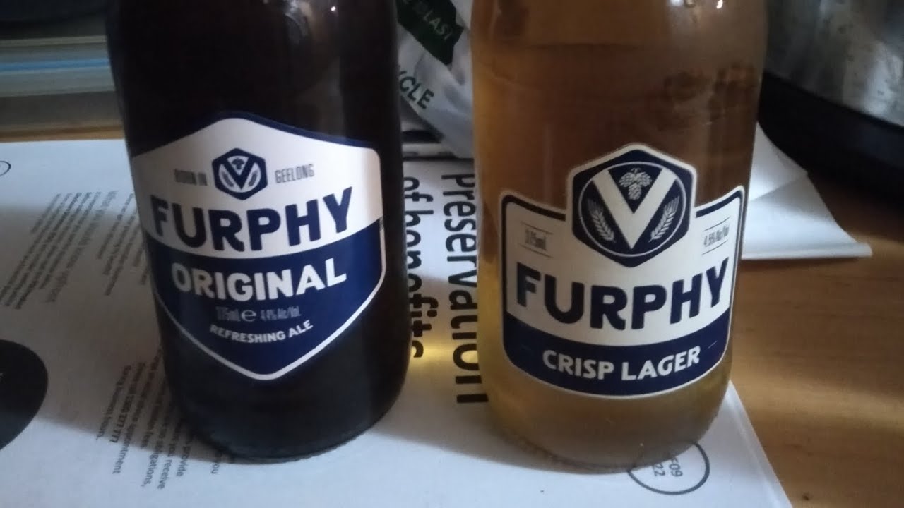 Furphy original vs Furphy crisp sponsored by Sue - YouTube