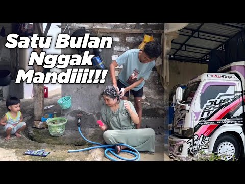 Sampai harus di mandiin!!?? Lagi hamil gak sempet mandi sampai satu bulan