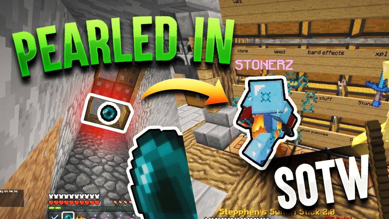 THEY LEFT THEIR TRAP DOORS OPEN ON SOTW... *RAIDABLE* | Minecraft HCF ...