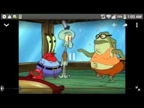 Bubble Bass Throws Squidward For 10 Mintues - YouTube