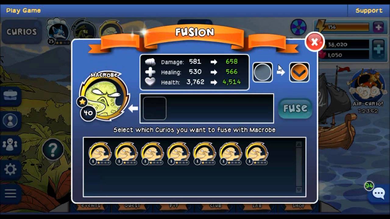How to Use Fusion in Curio Quest - YouTube