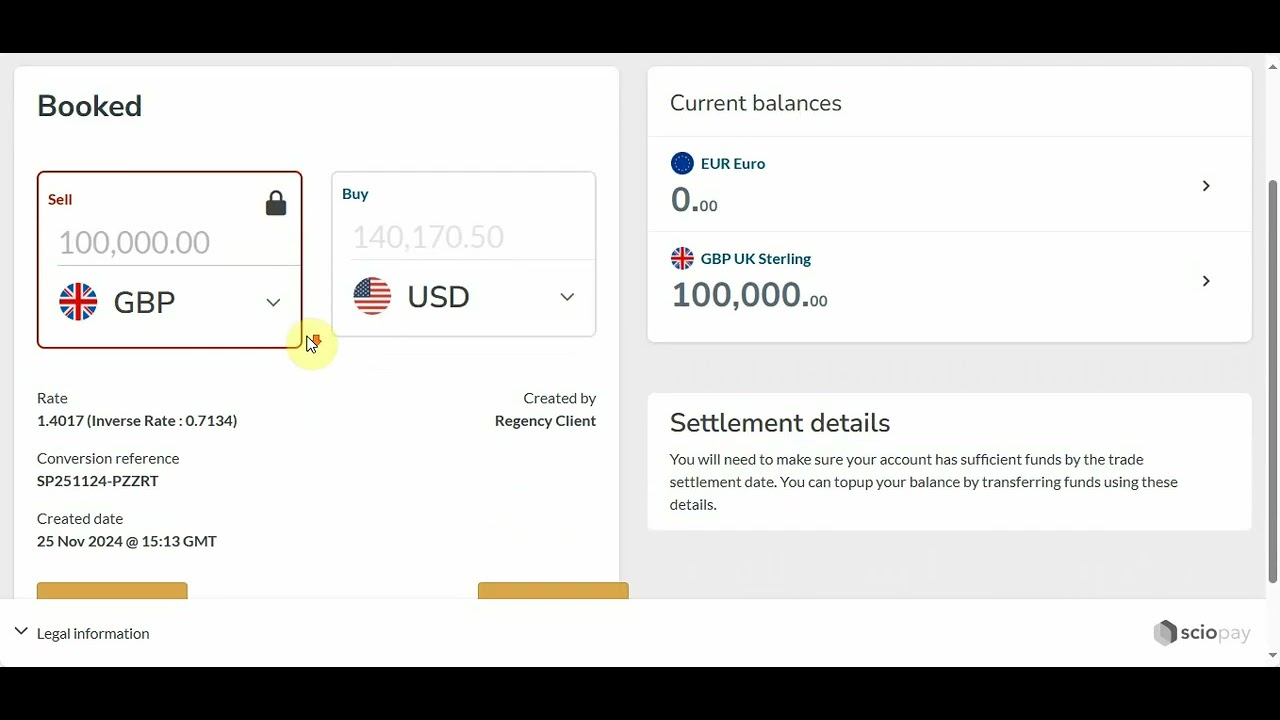 Regency FX | How To Action a Trade and Payment - YouTube