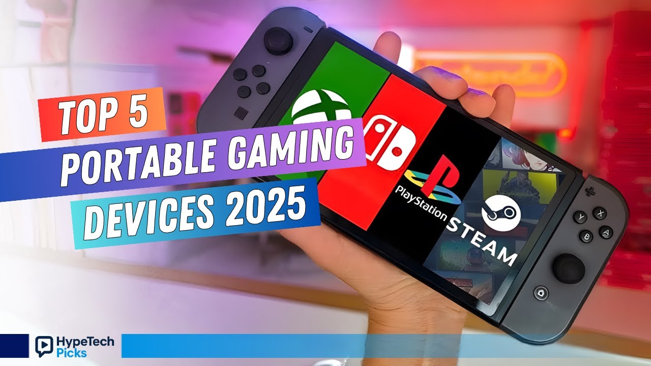 ️ Top 5 Best Portable Gaming Devices 2025 🎮 | Play Anywhere, Anytime ...
