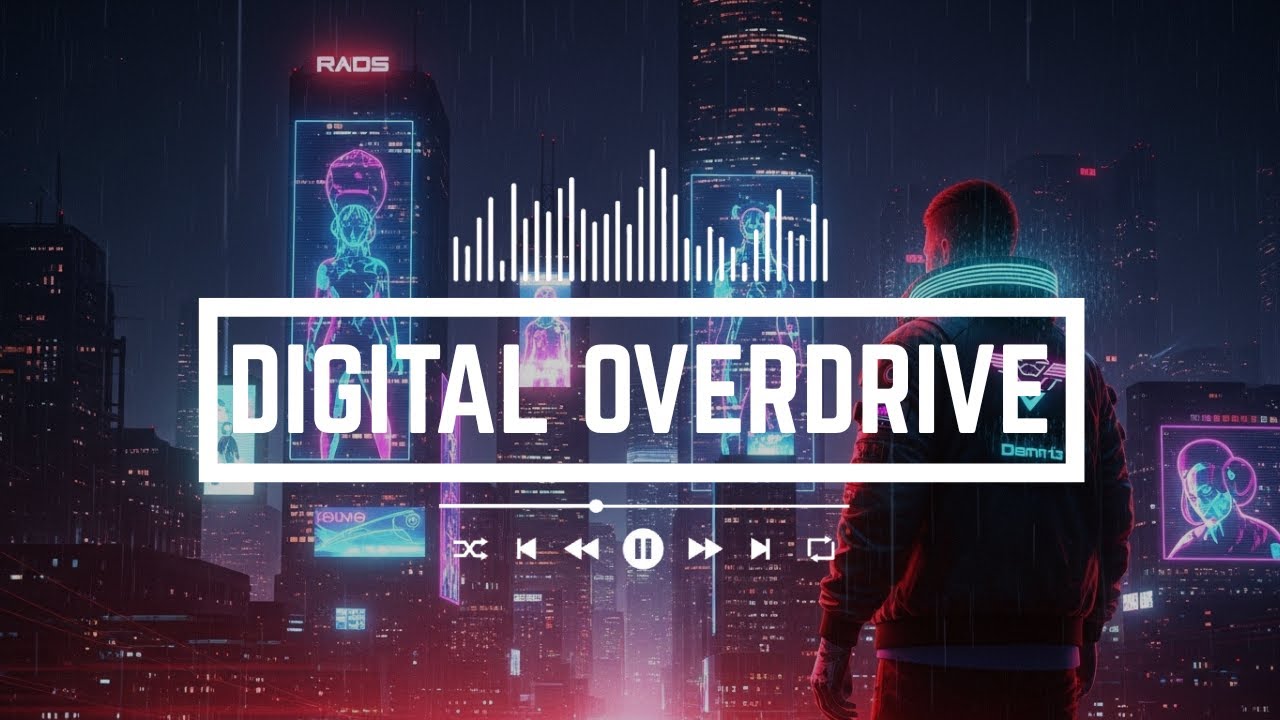 Digital Overdrive | EDM Instrumental | Futuristic Cyberpunk Beats ...