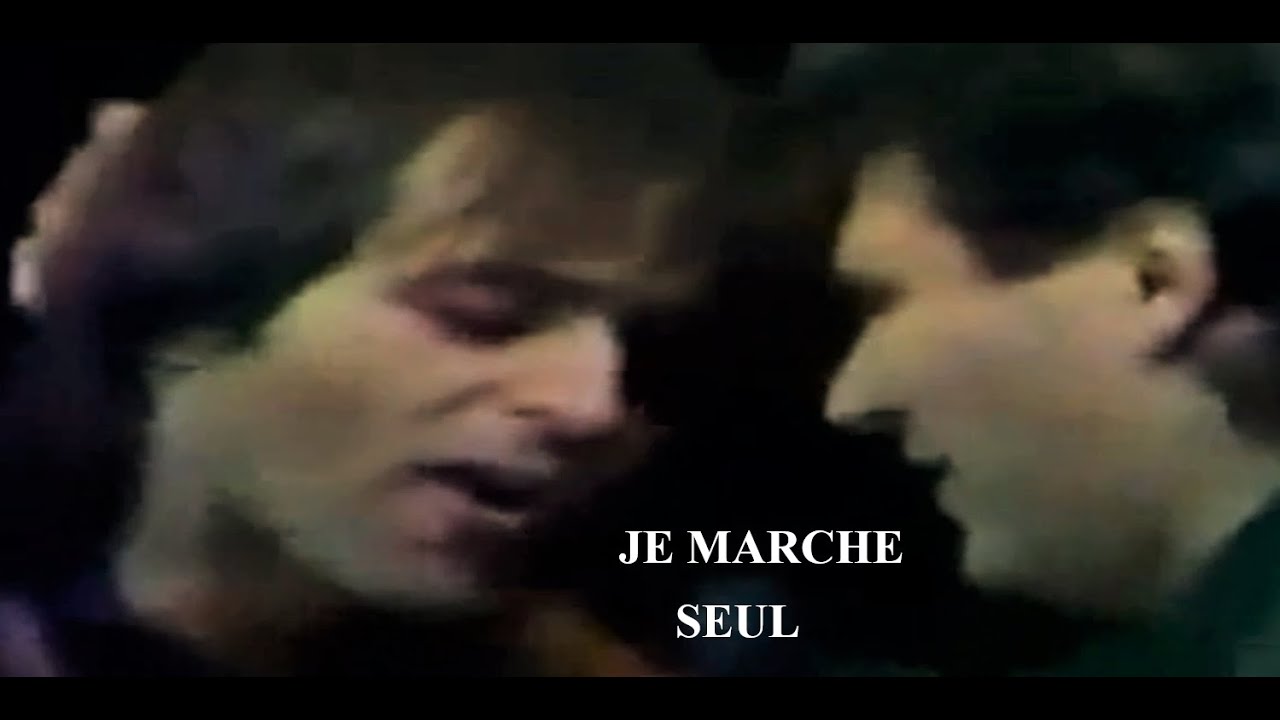 Jean-Jacques GOLDMAN et Daniel BALAVOINE - Je marche seul - Live STEREO 1985 - YouTube