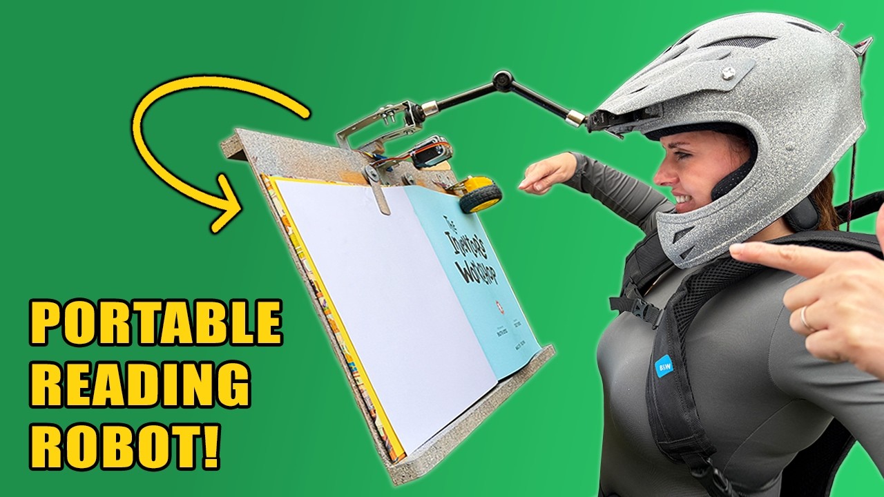 Automatic Reading Helmet! - YouTube