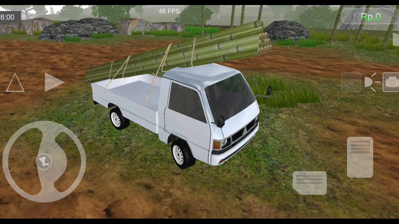 MOBIL PICK UP ANGKUT BAMBU - MBU Pickup Simulator - YouTube