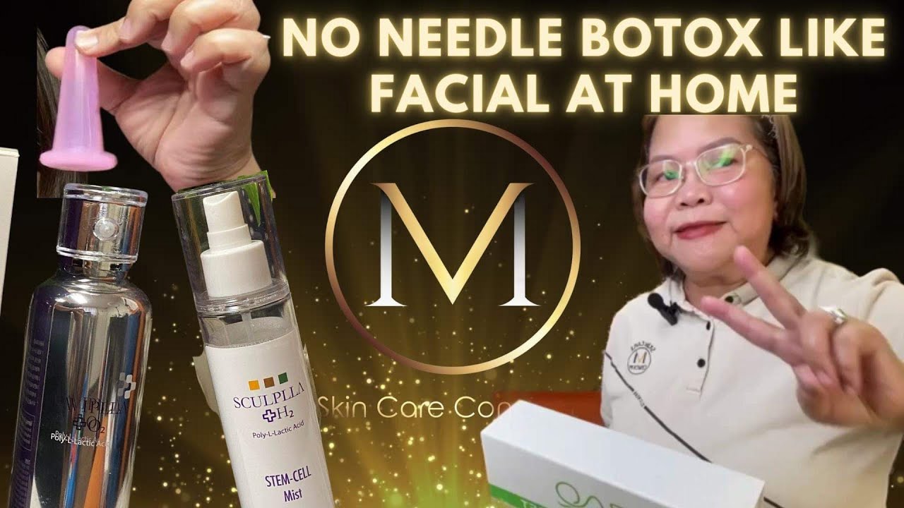 No Needle Botox-Like Facial at Home - YouTube
