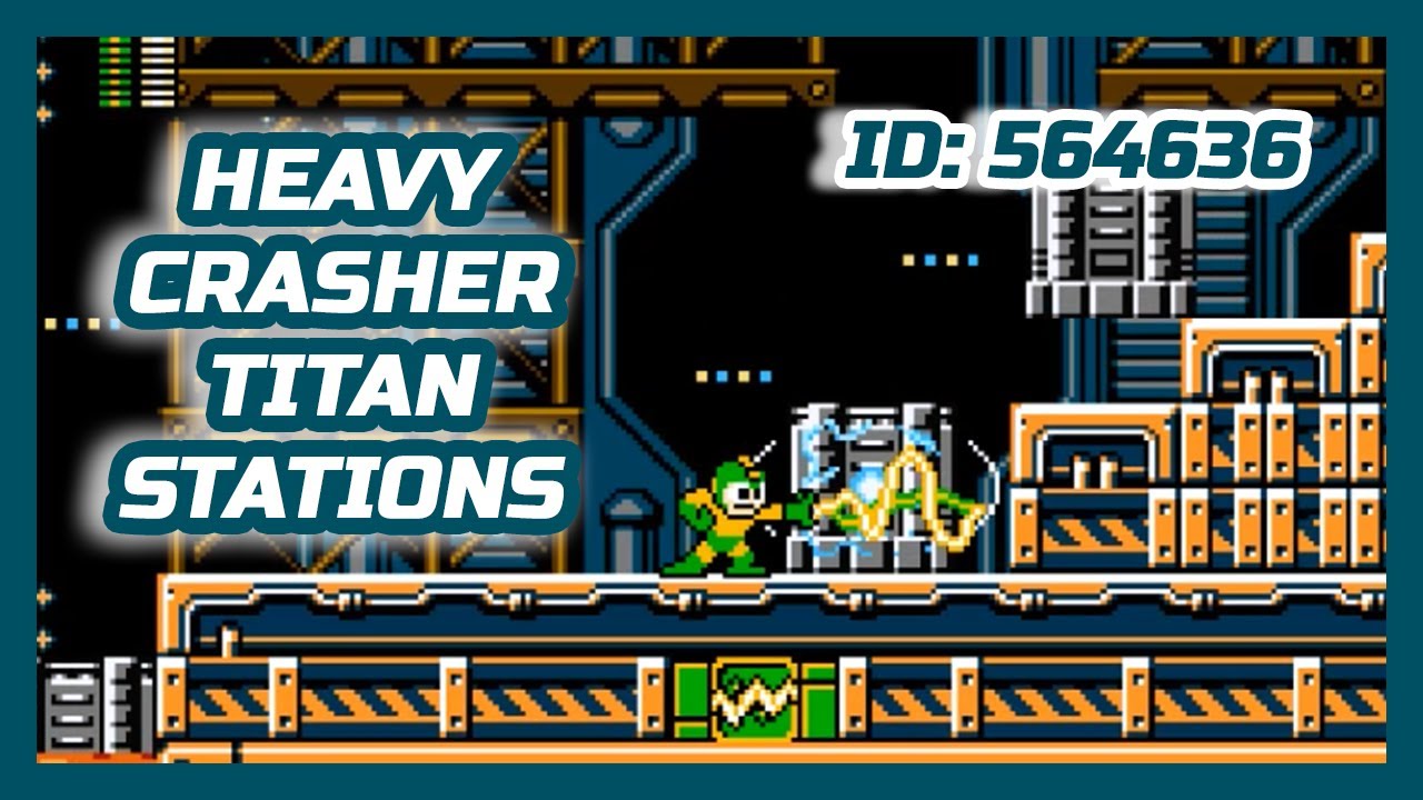 Heavy Crasher Titan Stations | Mega Man Maker - YouTube