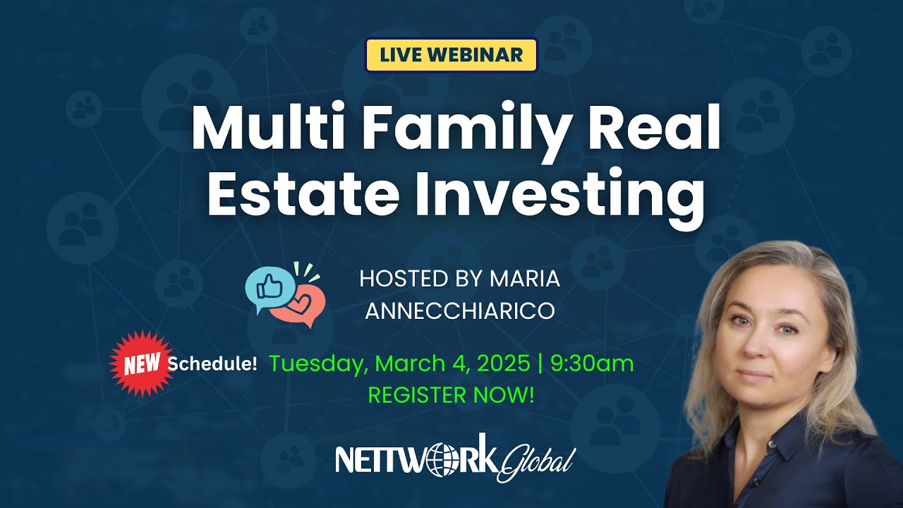 Multi Family Real Estate Investing with Maria Annecchiarico - YouTube