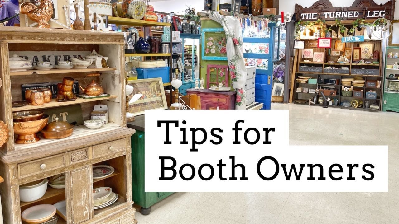 Tips for Booth Owners that I Need to Constantly Remind Myself Of - YouTube