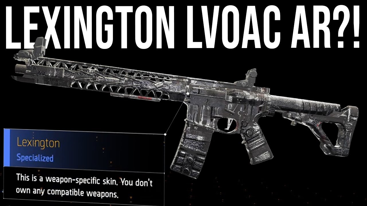 Lexington LVOA-C AR in The Division 2?! - YouTube