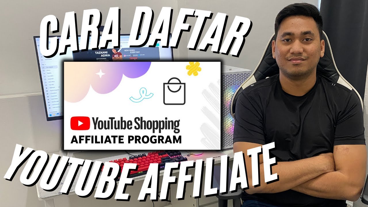 CARA DAFTAR YOUTUBE AFFILIATE PROGRAM | CARA AKTIFKAN YOUTUBE SHOPPING ...