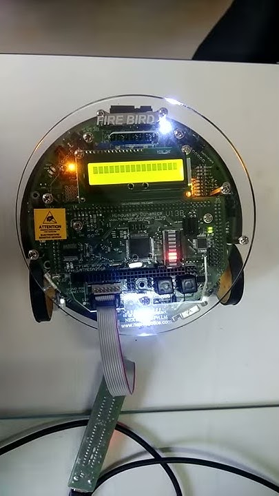 Blinking Bar LED of Firebird V(e-Yantra) - YouTube